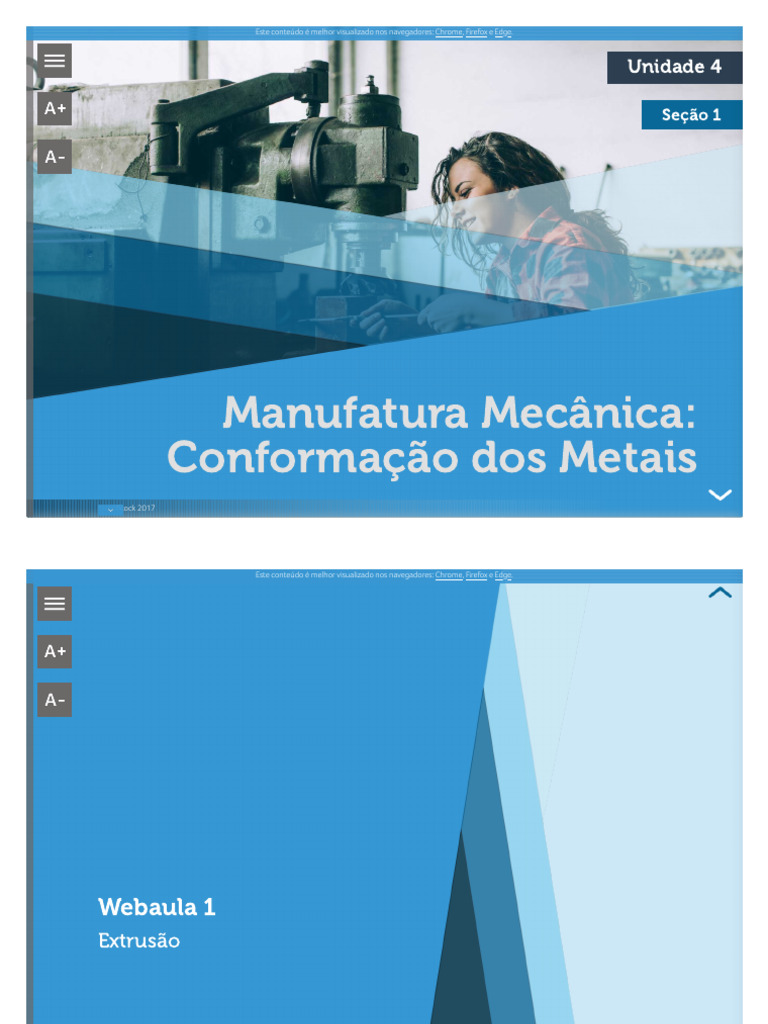 webaula | PDF | Extrusão | Engenharia Mecânica