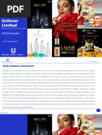 HUL Project Report 2024 25 Final | PDF