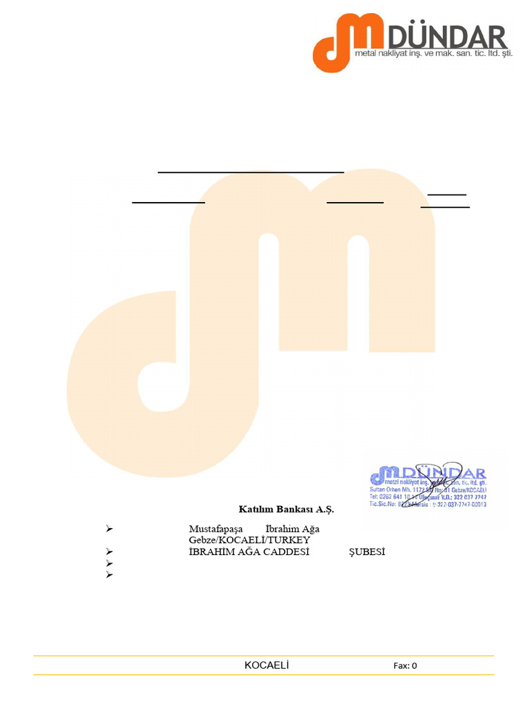 Proforma 25022702-Rev.00-2 Eurl Batisidra | PDF