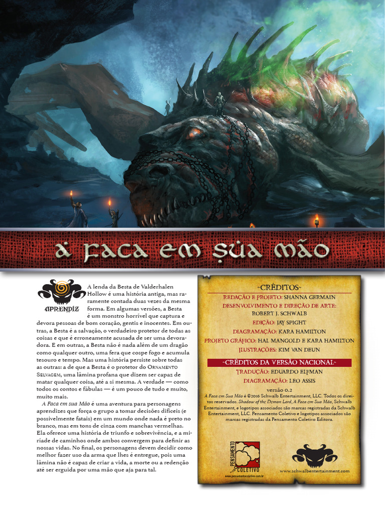 SotDL-A Faca em Sua Mão | PDF | Dragão | Imagem mental