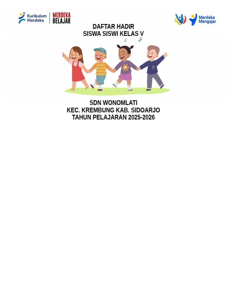 Cover Absensi | PDF