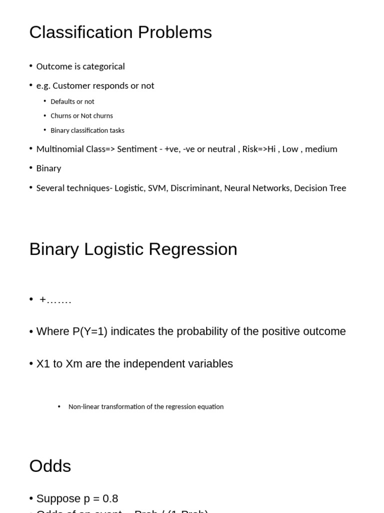 Logistic Regression | PDF | Logistic Regression | Regression Analysis