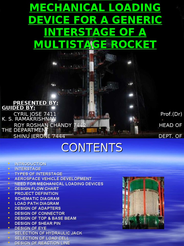 Design of Mechanical Loading Device | PDF | Screw | Bending