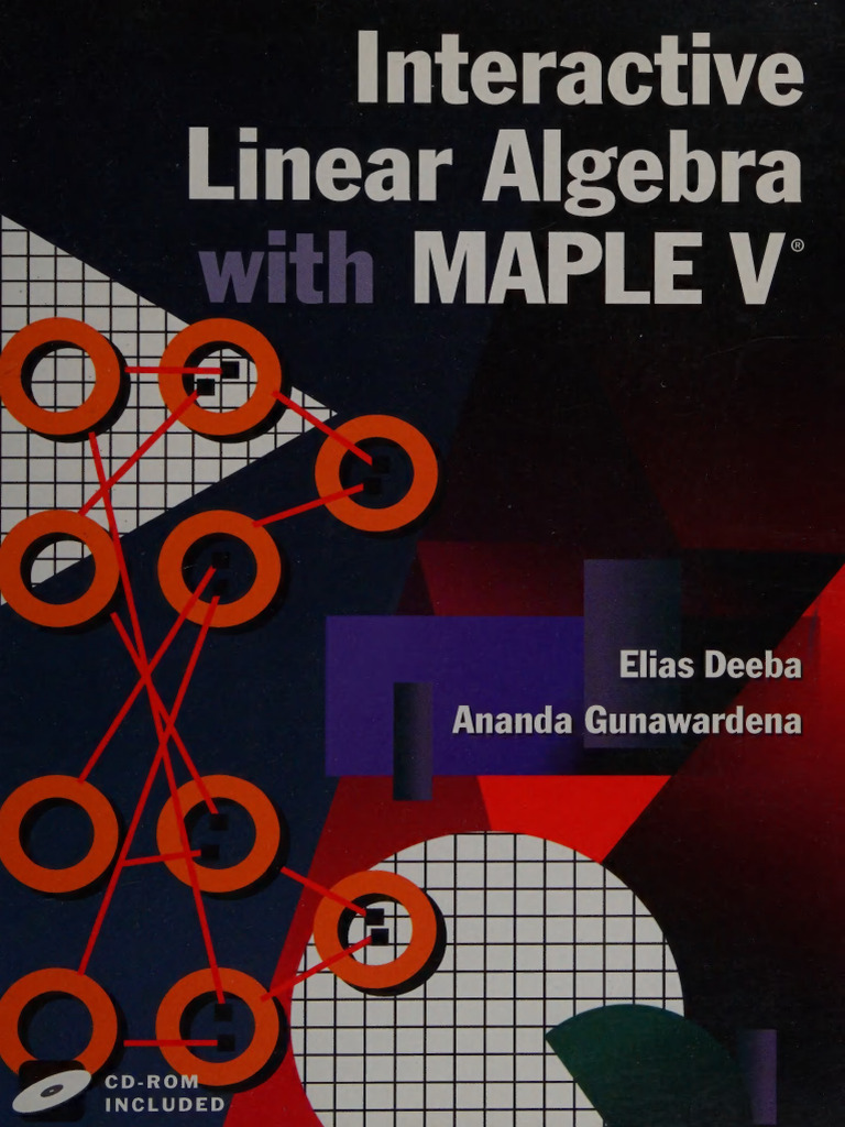 Interactive Linear Algebra With Maple V | PDF | Matrix (Mathematics) | Eigenvalues And Eigenvectors