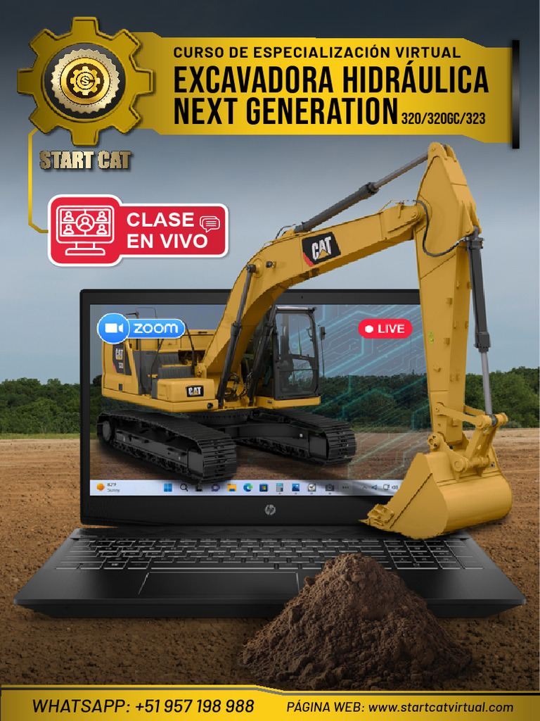 Cursos en VIVO Excavadora Next Generation | PDF