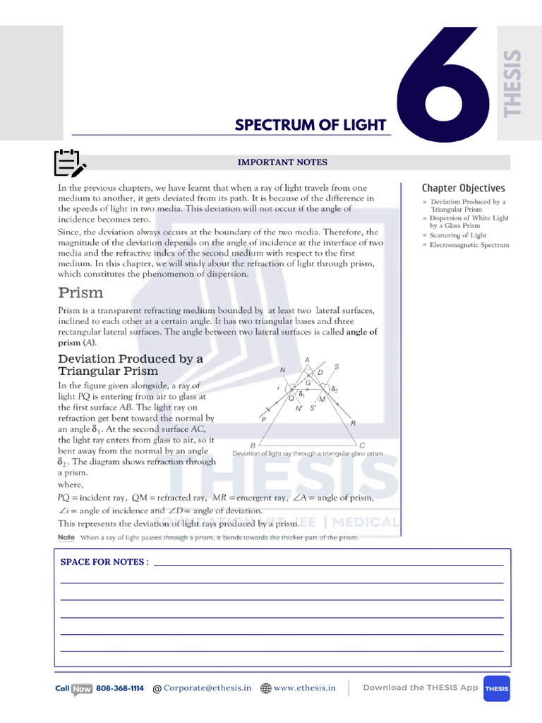 Spectrum of Light | PDF