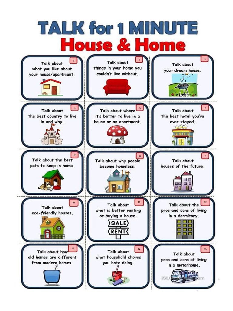 Free Talking House and Home | PDF