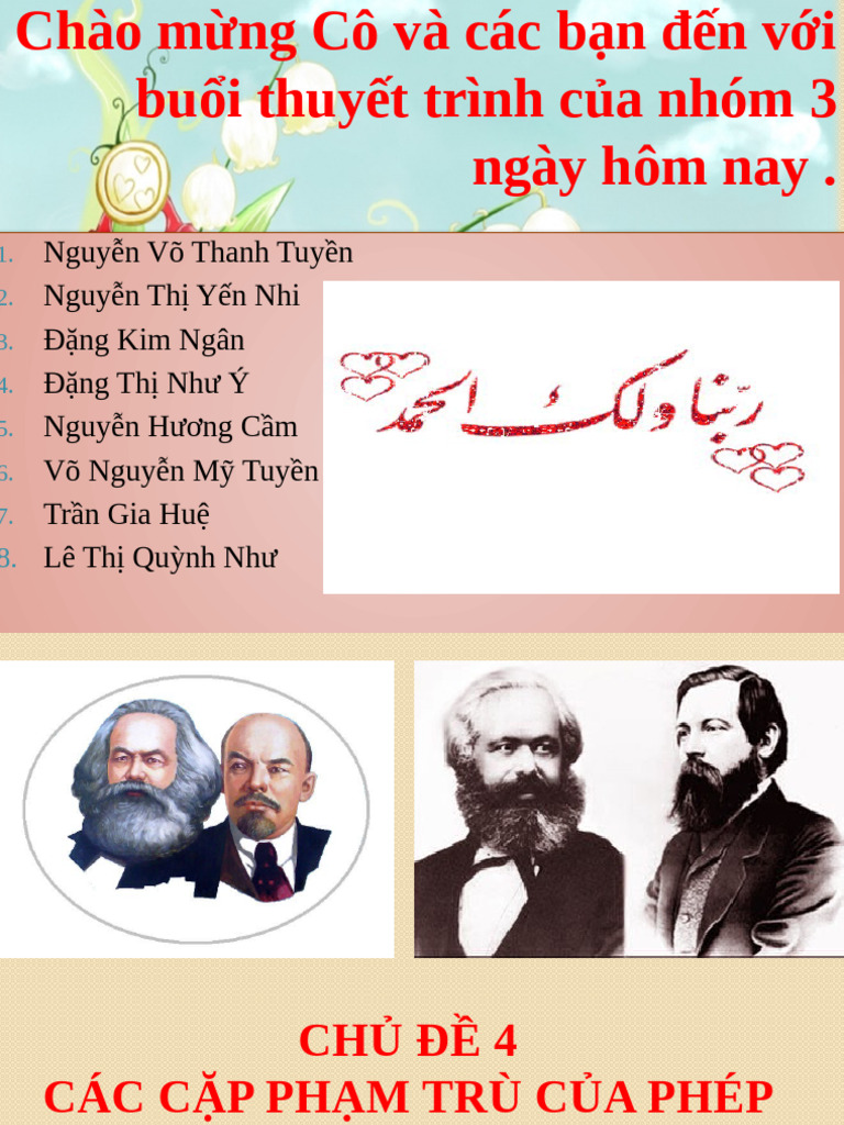 Bai Luan Cac Pham Tru Co Ban Cua Triet Hoc | PDF