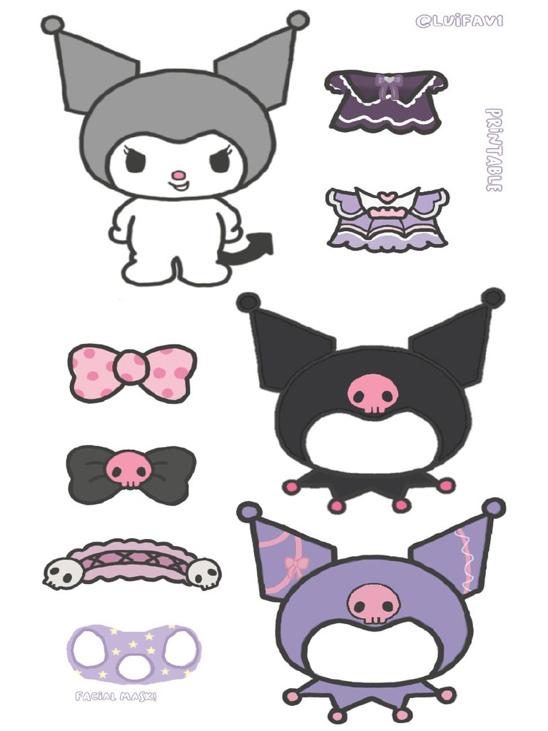 Kuromi Mix Match | PDF