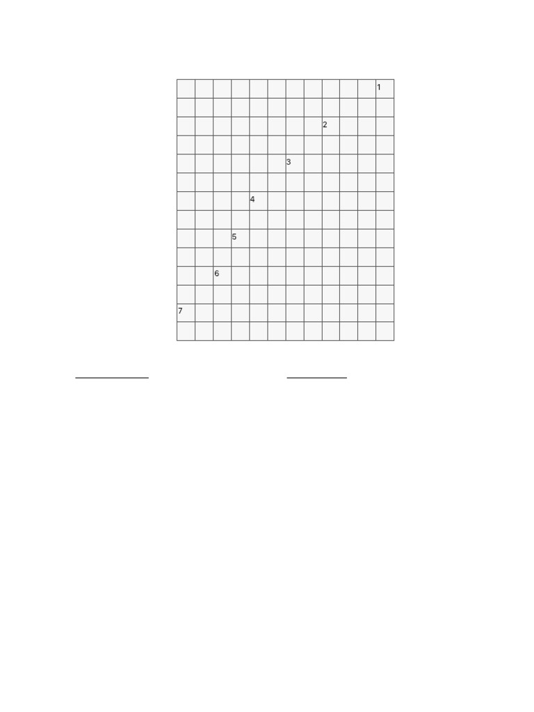 Crossword Maker Pdf