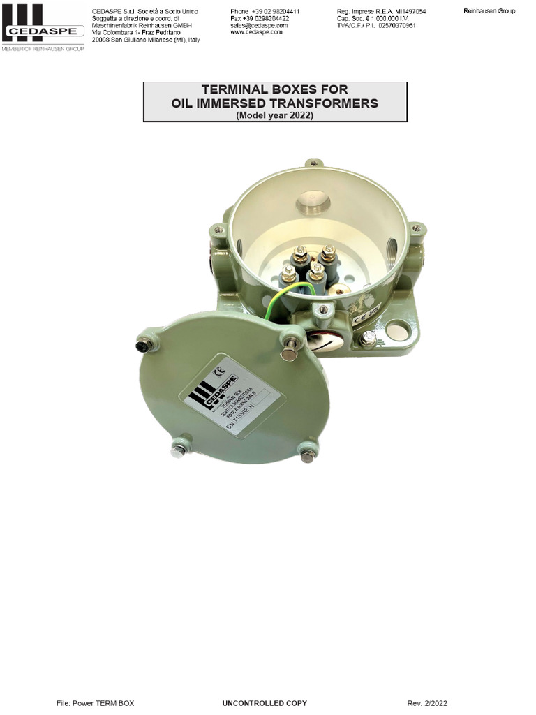 CEDASPE® TBX Catalogue Flyer 2 2022 en | PDF | Electrical Wiring ...