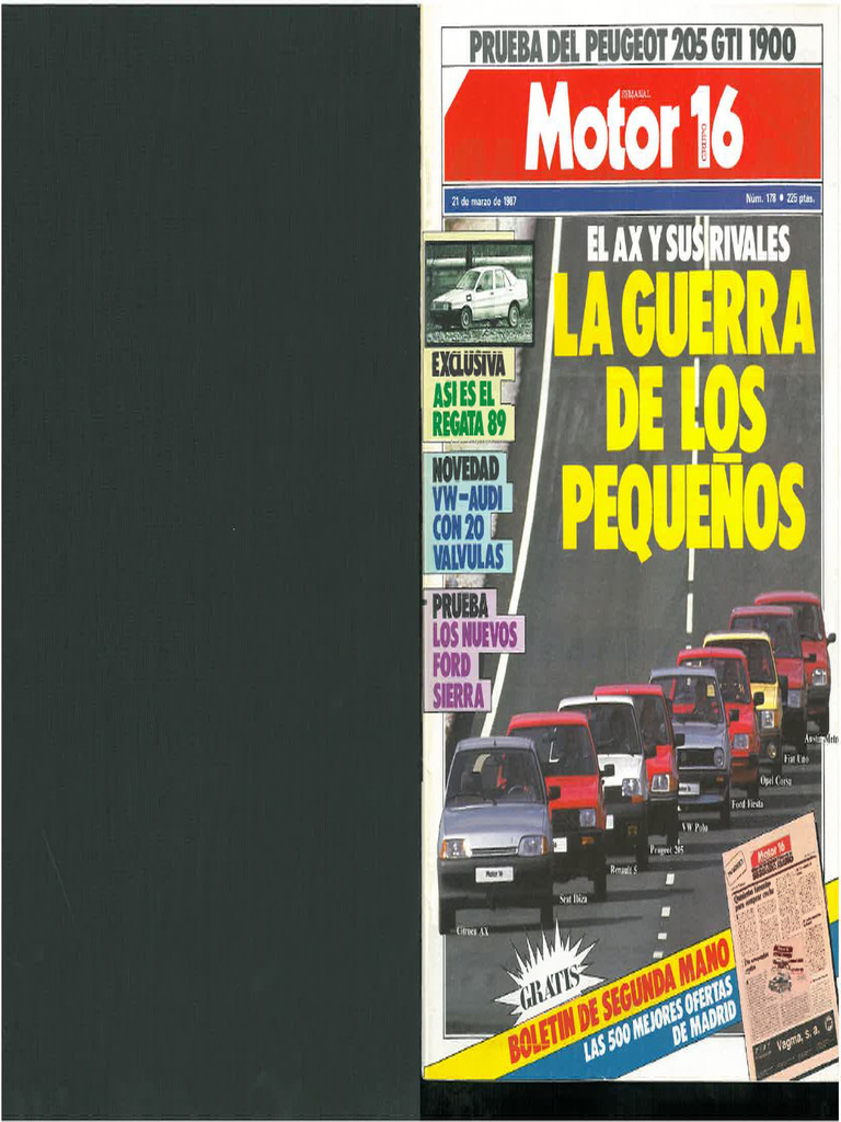 Revista Motor 16 21-3-87 | PDF
