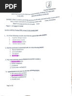Ophthalmology MCQs and Answers Guide | PDF | Glaucoma | Retina