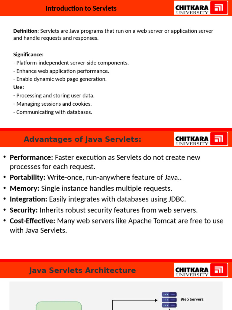4 Introduction To Servlets | PDF | Java (Programming Language) | Web Server