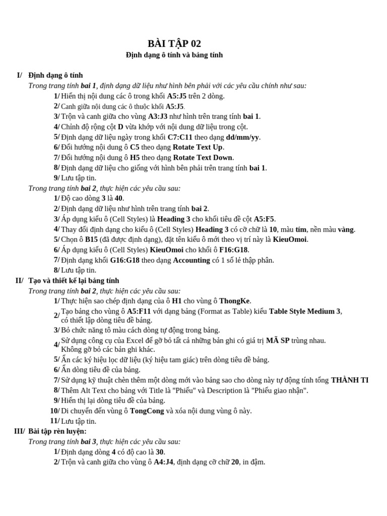 Nghề B14-32 Bài 2 | PDF