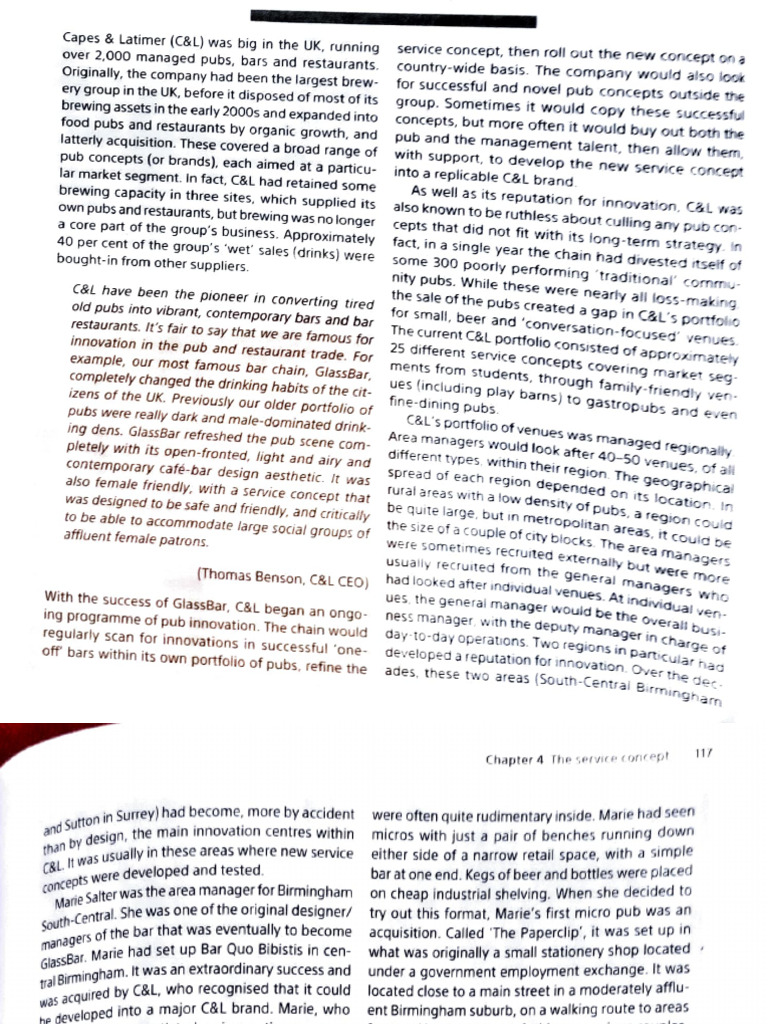 C&L's Innovative Pub Concepts Overview | PDF | Pub | Beer