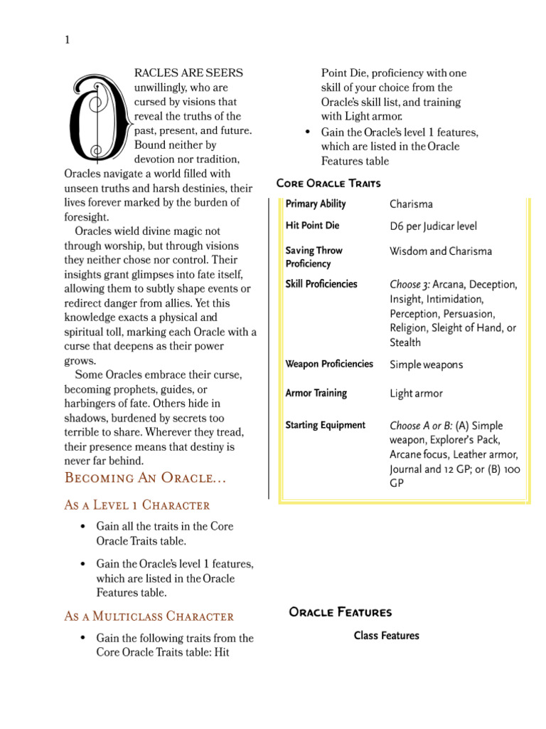 Oracle | PDF