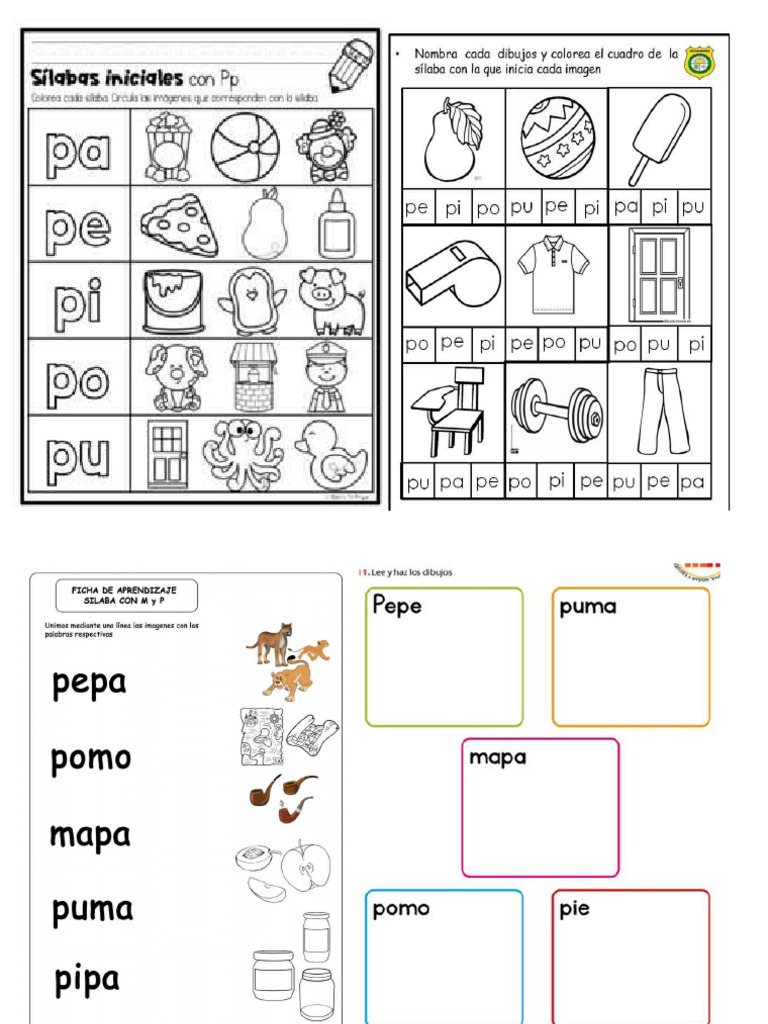 Guias Co Letra P M | PDF
