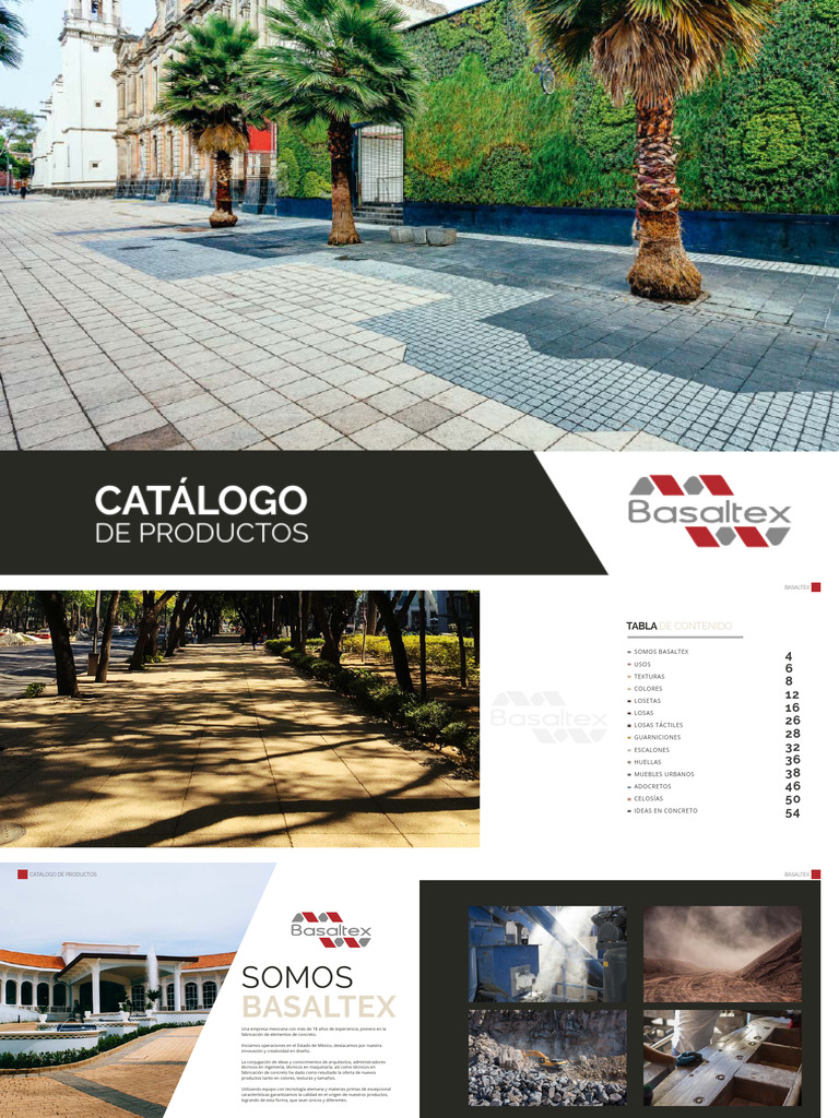 Catálogo Basaltex Compress | PDF | Hormigón