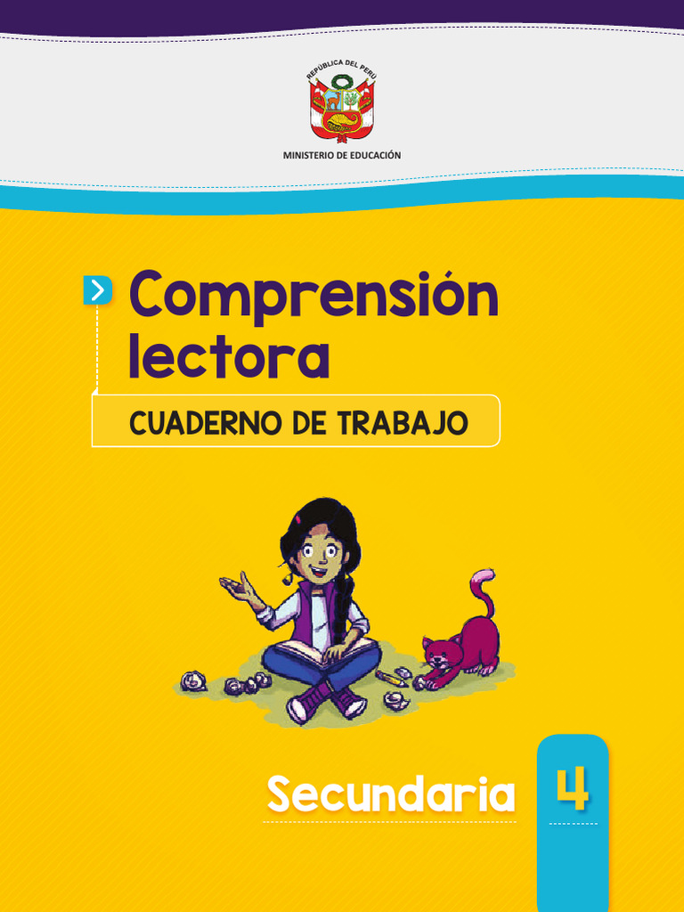 Comprensión Lectora 4 Cuaderno de Trabajo para Estudiantes de Cuarto ...