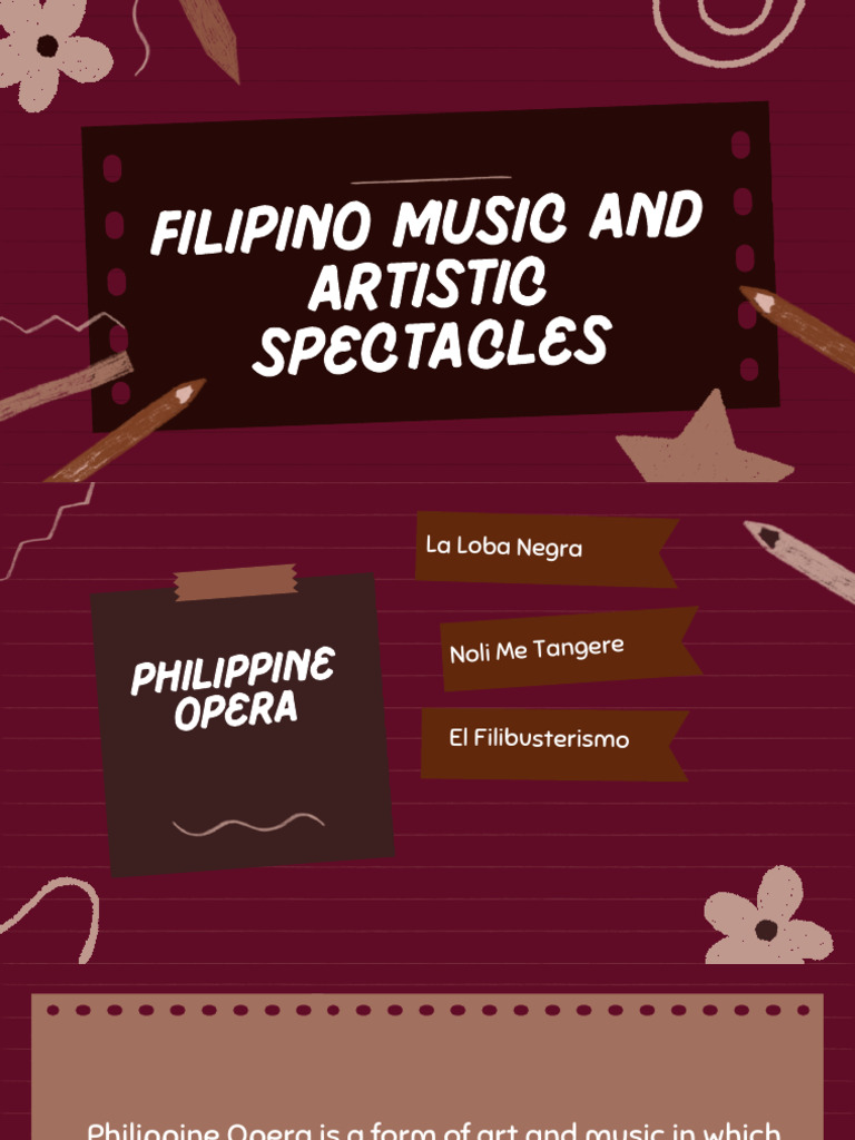 Philippine Opera and Ballet | PDF | Performing Arts