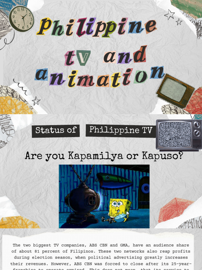 Philippine TV Animation | PDF | Animation