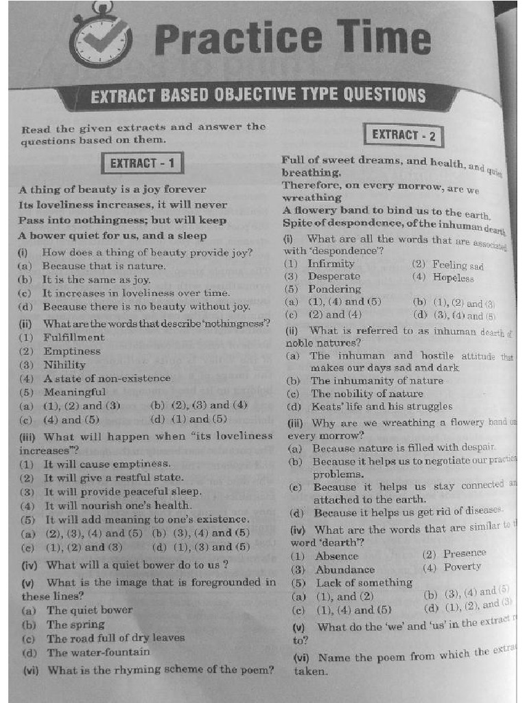 A Thing of Beauty - Extract | PDF