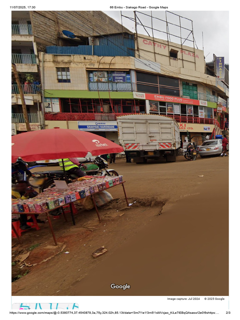 66 Embu - Siakago Road - Google Maps | PDF