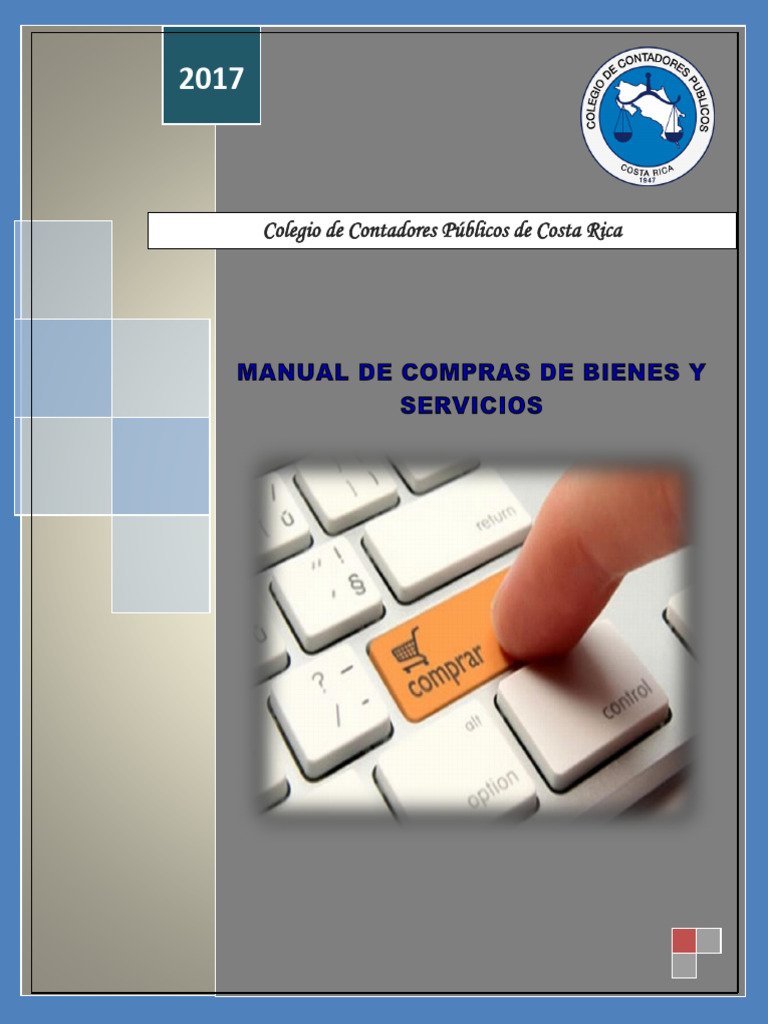 Manual de Compras de Bienes y Servicios Del CCPCR | PDF | Bienes ...