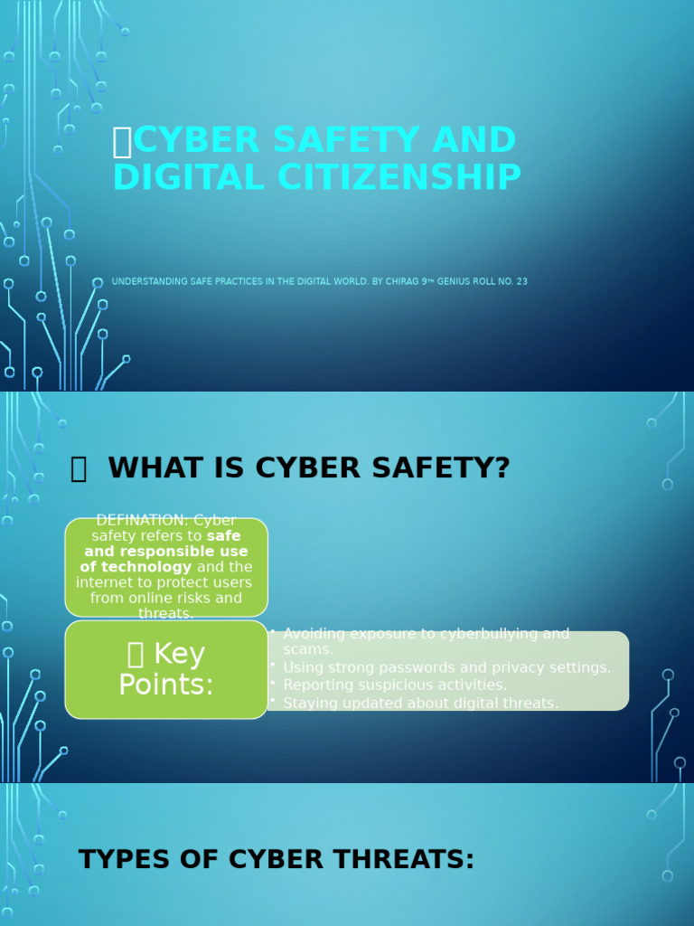 ?cyber Safety and Digital Citizenship | PDF | Cybercrime | Phishing