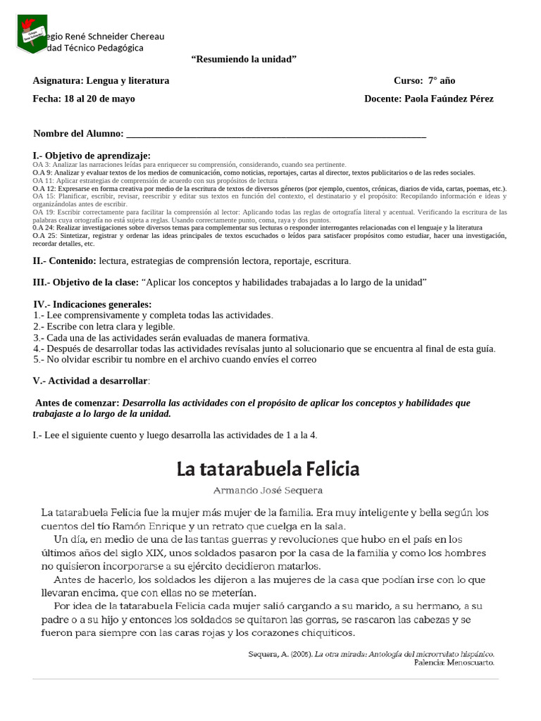 Lenguaje Sem8 | PDF