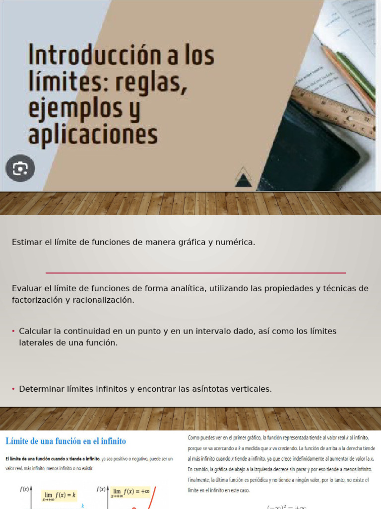Limites de Funciones Al Infinito | PDF