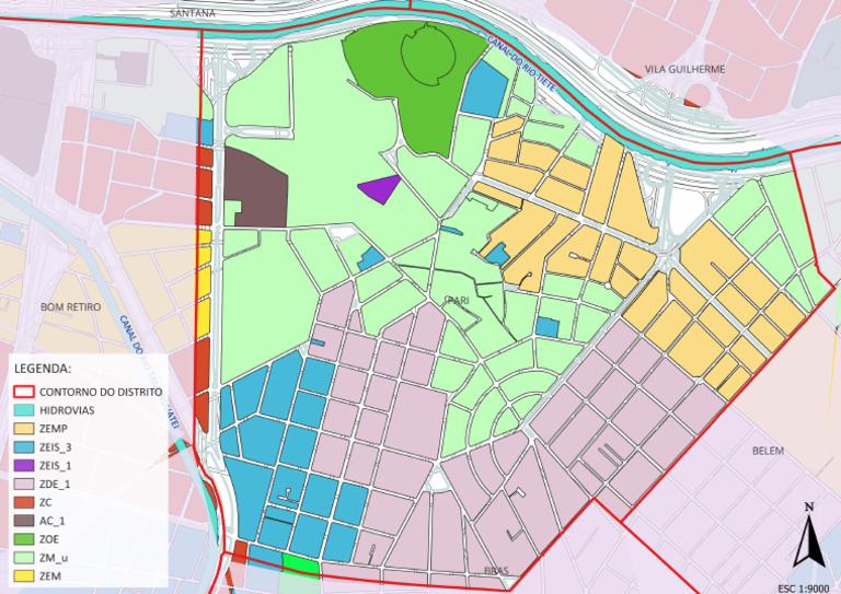 Mapa de Zoneamento - A4 PDF | PDF