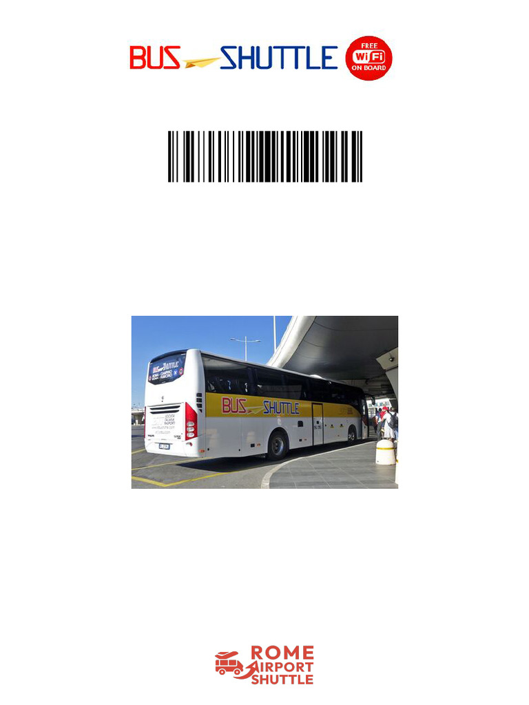 Ticket Bus Rome | PDF