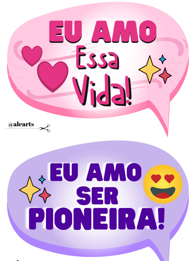 Plaquinhas Pioneiros 2023 | PDF