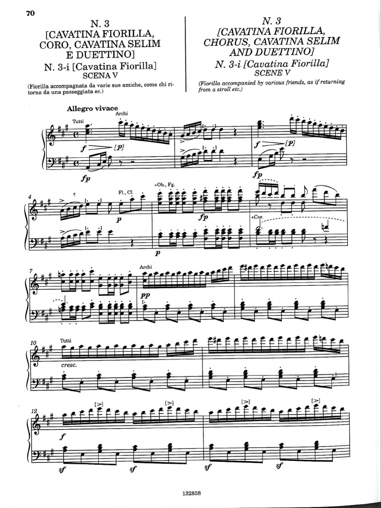 Rossini Fiorilla Air | PDF