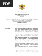 Contoh Draf - 2025 - Perdes Apb Desa | PDF