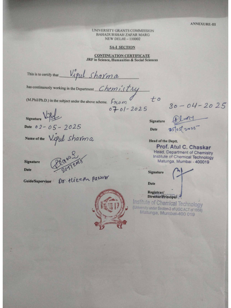 Continuation Form | PDF