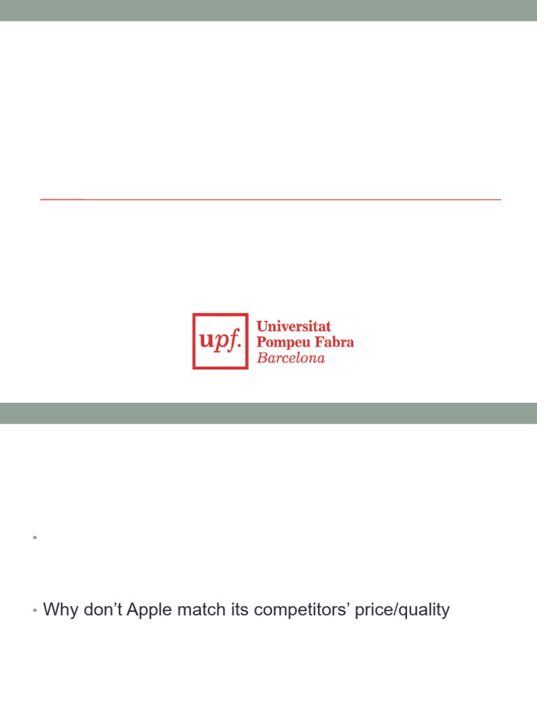 DE2 - Part 5 - Product Differentiation 2022 Anot | PDF | Profit (Economics) | Marketing