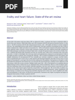 Rockwood Frailty Scale | PDF