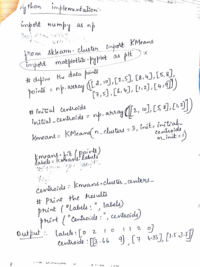 Clustering Implementation | PDF