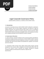Board Charter Template for Directors | PDF | Governance | Evaluation