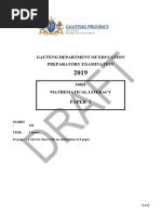 Grade 12 Maths Lit: Measurement Conversions | PDF | Volume | Measurement