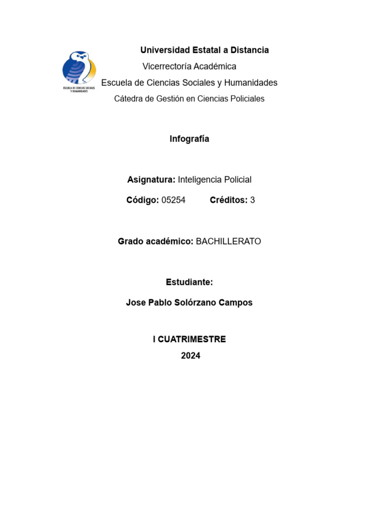 Infografía - Jose Pablo Solórzano Campos | PDF