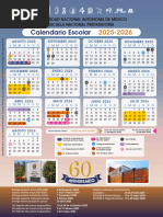 Calendario Escolar UAM 2025 2026 Aprobado s557 | PDF