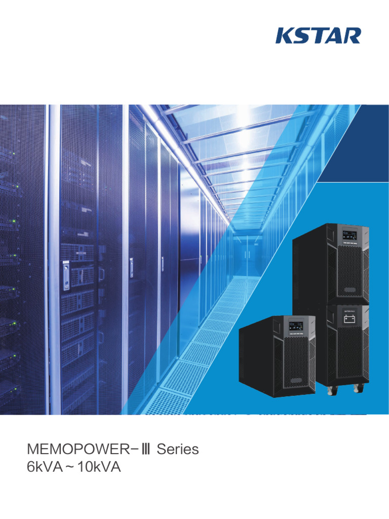 MEMOPOWER-Ⅲ Series UPS Overview | PDF | Electromagnetism | Electrical ...