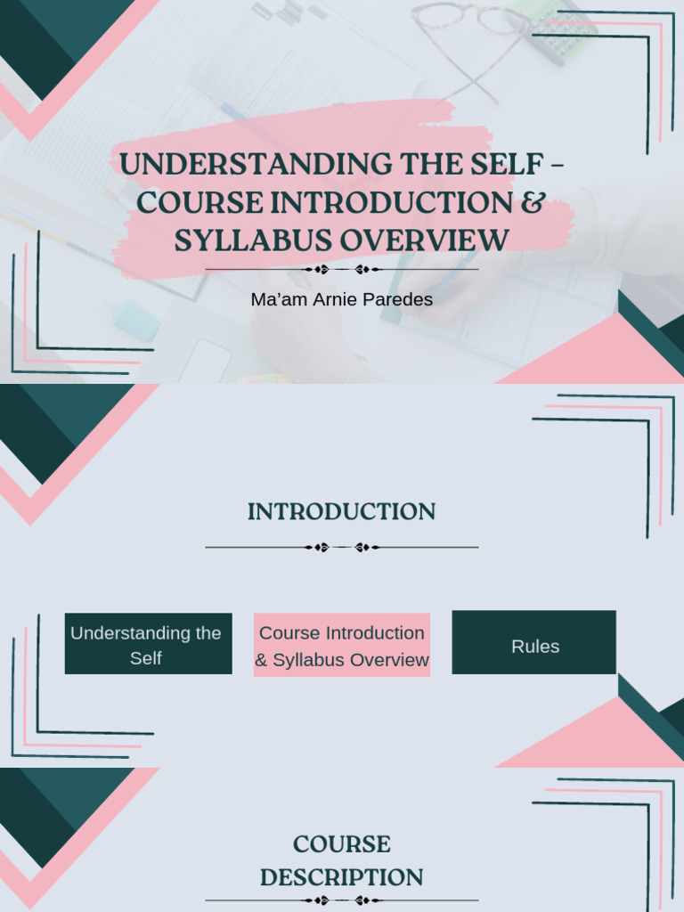 Understanding The Self Introduction | PDF
