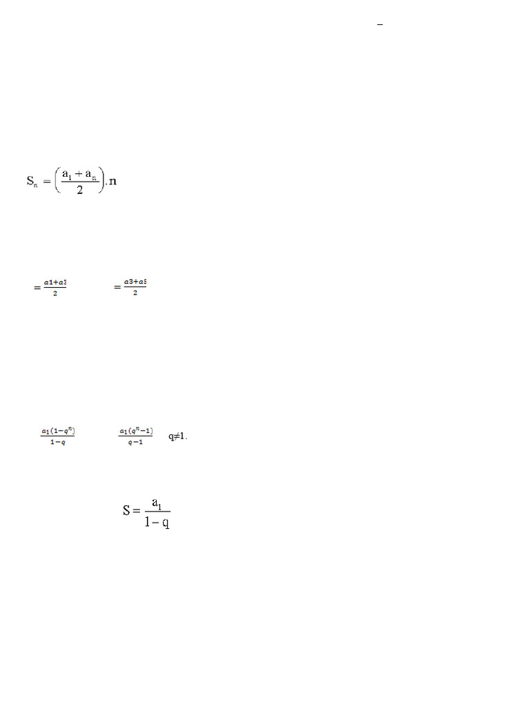 LISTA DE EXERCICIOS DE SEQUENCIAS, PA e PG 2025 | PDF | Sequência | Triângulo