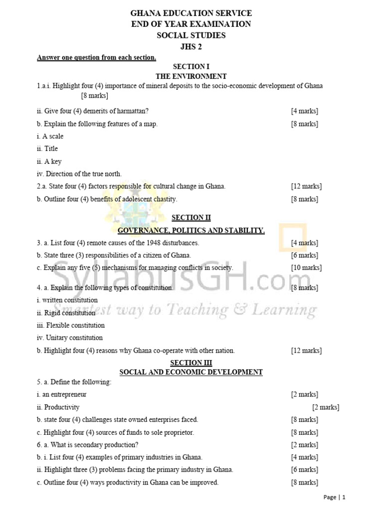2022 b8 End of Term 3 Soc Stu Paper 2 | PDF | Economies