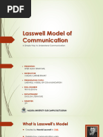 Lasswell's Communication Model Explained | PDF